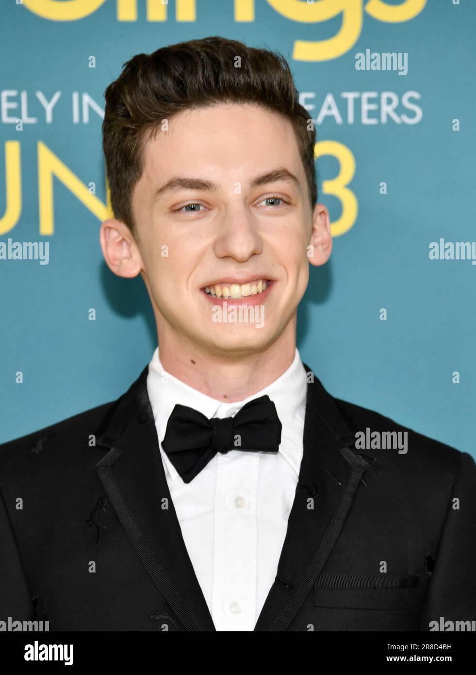 Andrew Barth Feldman attends the premiere for "No Hard Feelings" at AMC ...