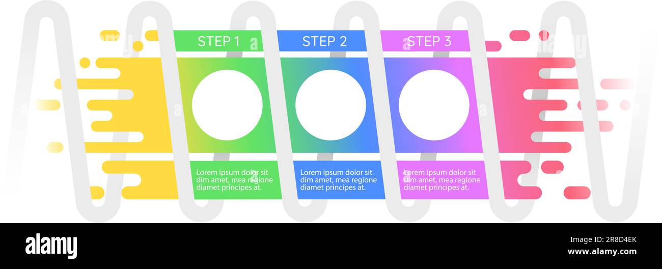 Creative scientific project infographic chart design template Stock ...