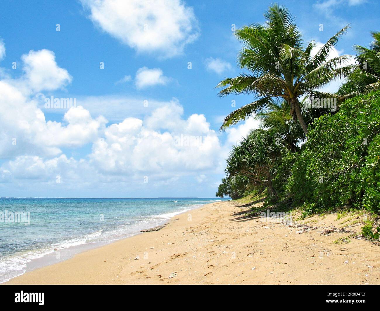 Beach in Paradise, Ha'afeva, Tonga Stock Photo - Alamy