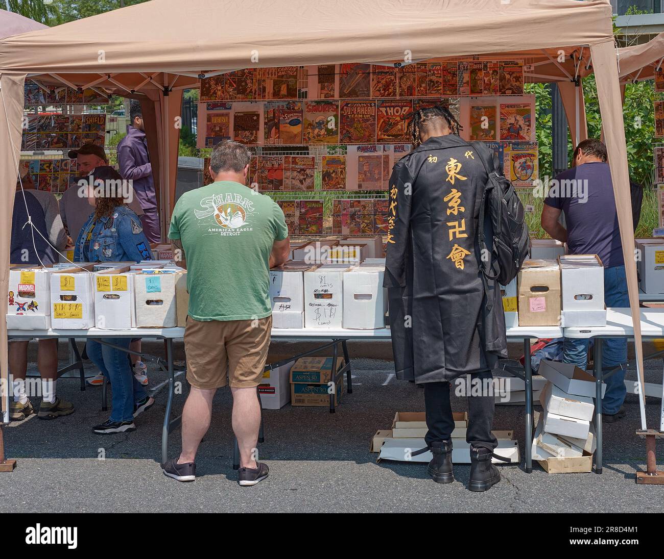 Cosplayers at the Dover Comic Con, Dover, Delaware USA 2023 Stock Photo ...