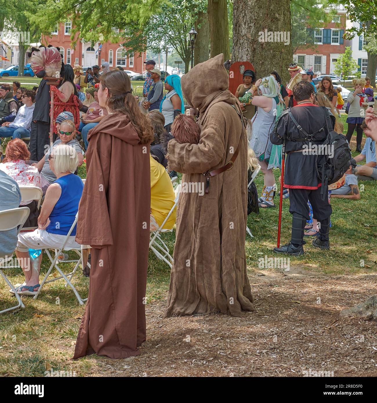 Cosplayers at the Dover Comic Con, Dover, Delaware USA 2023 Stock Photo ...