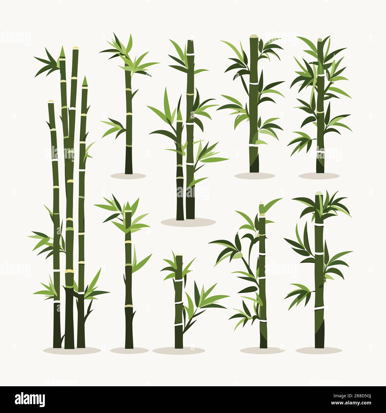 Bamboo Stick Silhouette