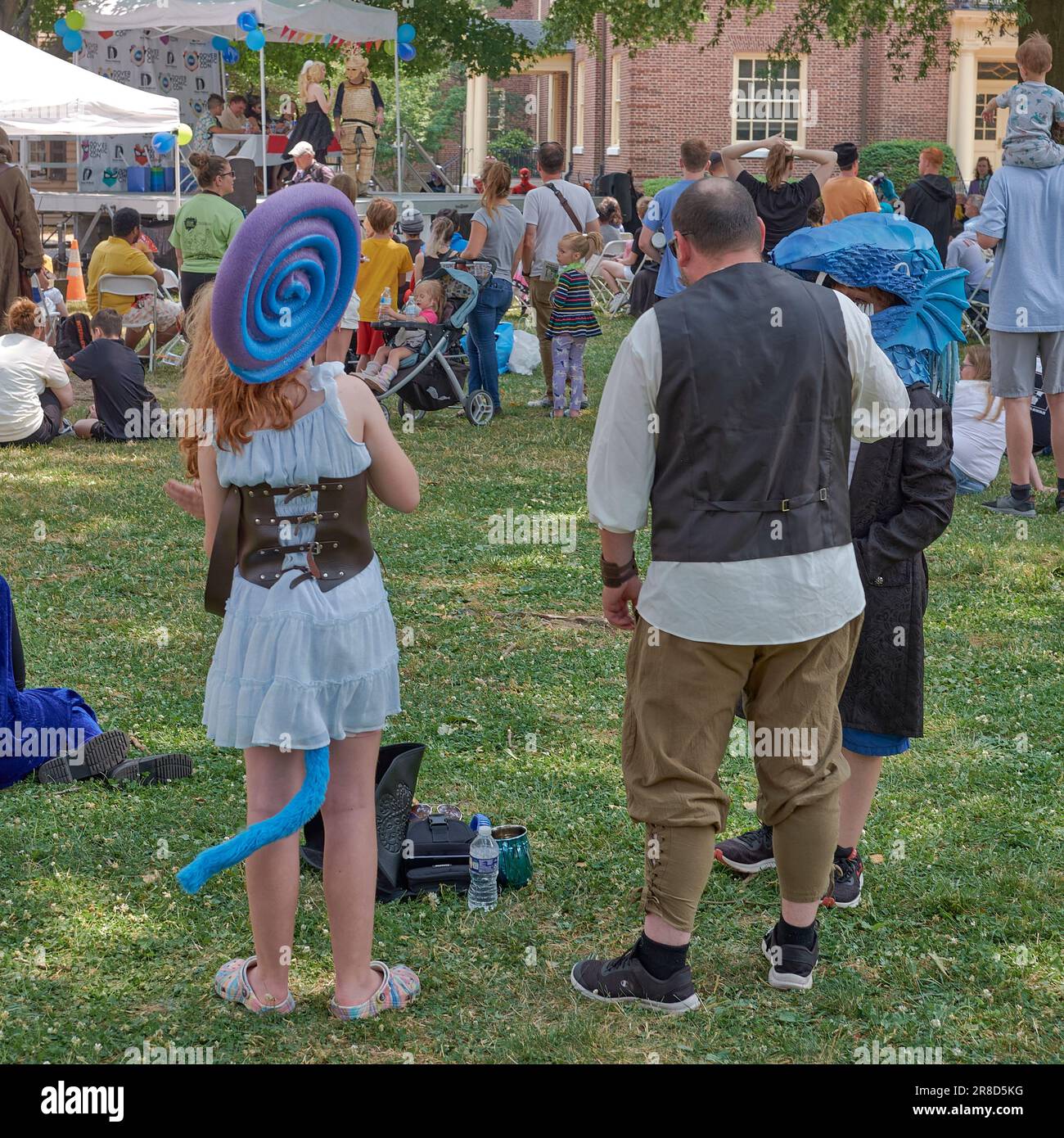Cosplayers at the Dover Comic Con, Dover, Delaware USA 2023 Stock Photo ...