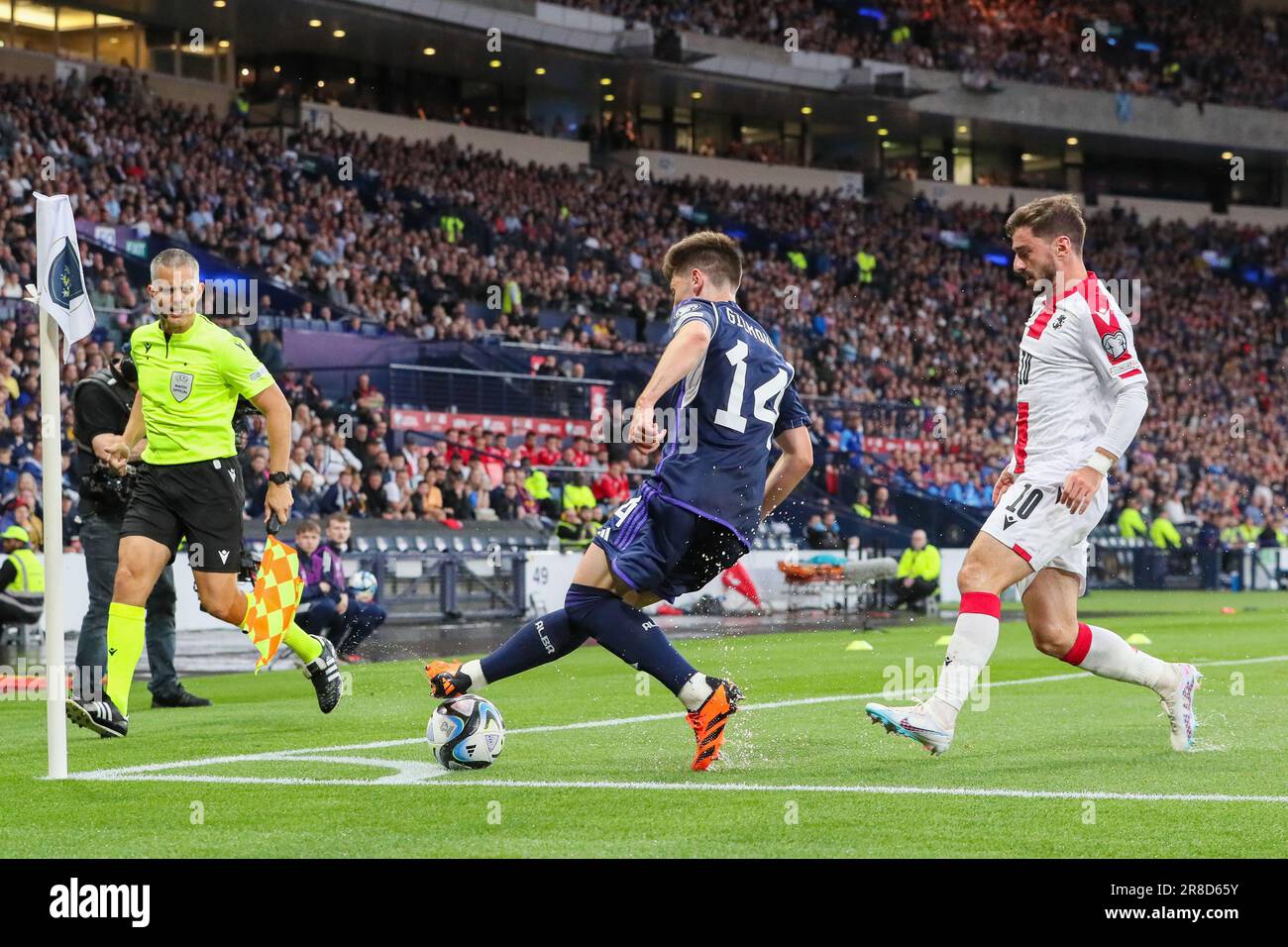 Glasgow, UK. 20th June, 2023. In the European Championship 2024 ...