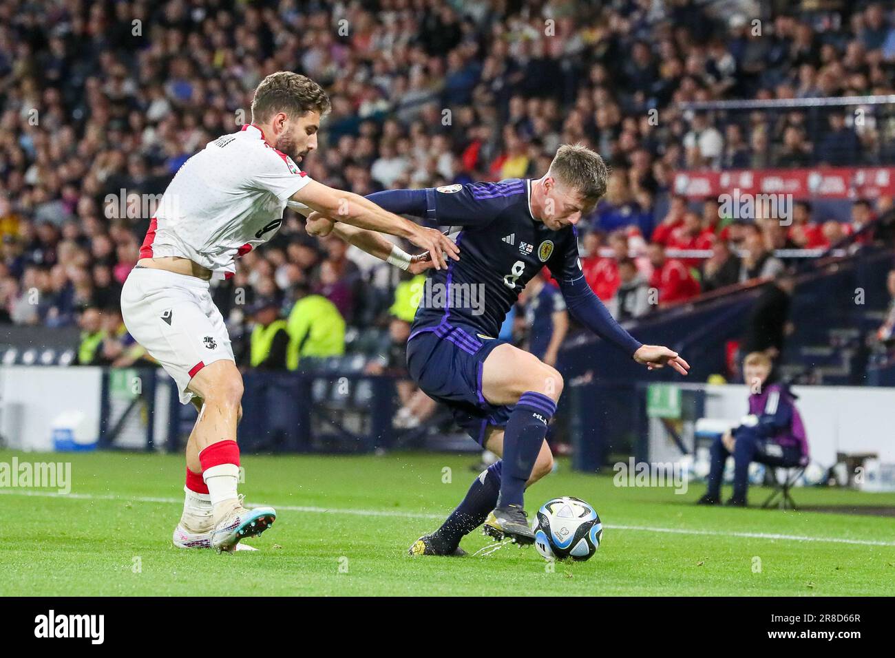 Glasgow, UK. 20th June, 2023. In the European Championship 2024 ...
