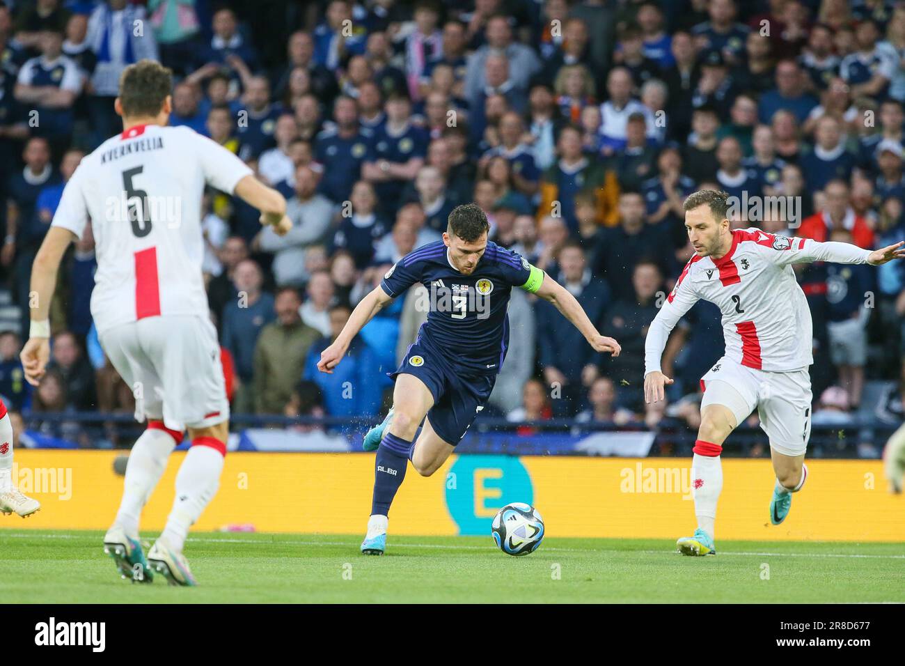 Glasgow, UK. 20th June, 2023. In the European Championship 2024 ...