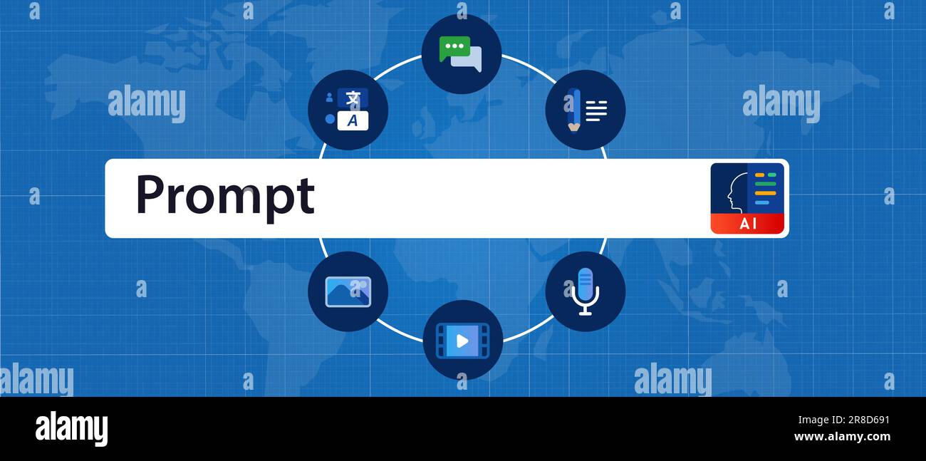 Prompt Ai Artificial Intelligence Query Input Interaction With The Language Model To Generate