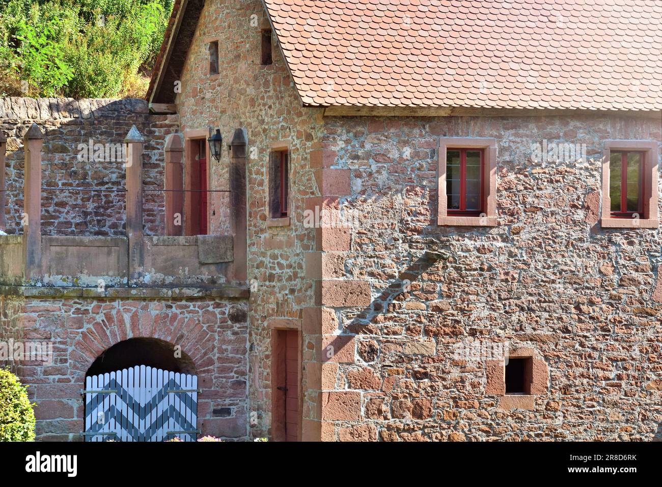 Old villa on the castle hi-res stock photography and images - Alamy