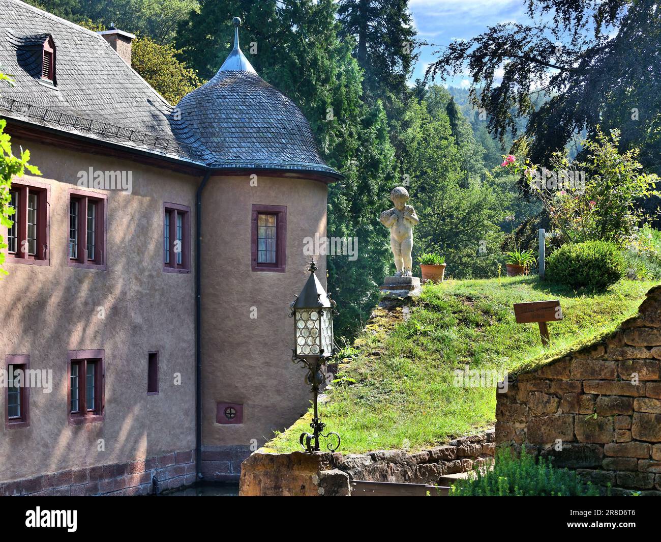 On old German villa tucked away in the countryside Stock Photo - Alamy