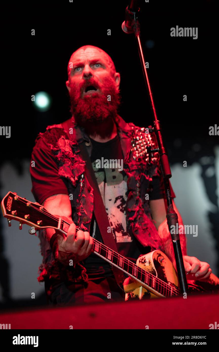 London, United Kingdom. 20th June 2023. Rancid play live at Wembley ...