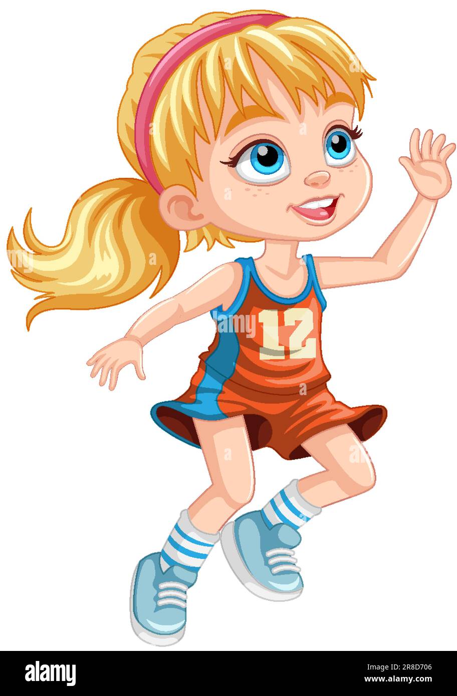 Female professional basketball Stock Vector Images - Alamy