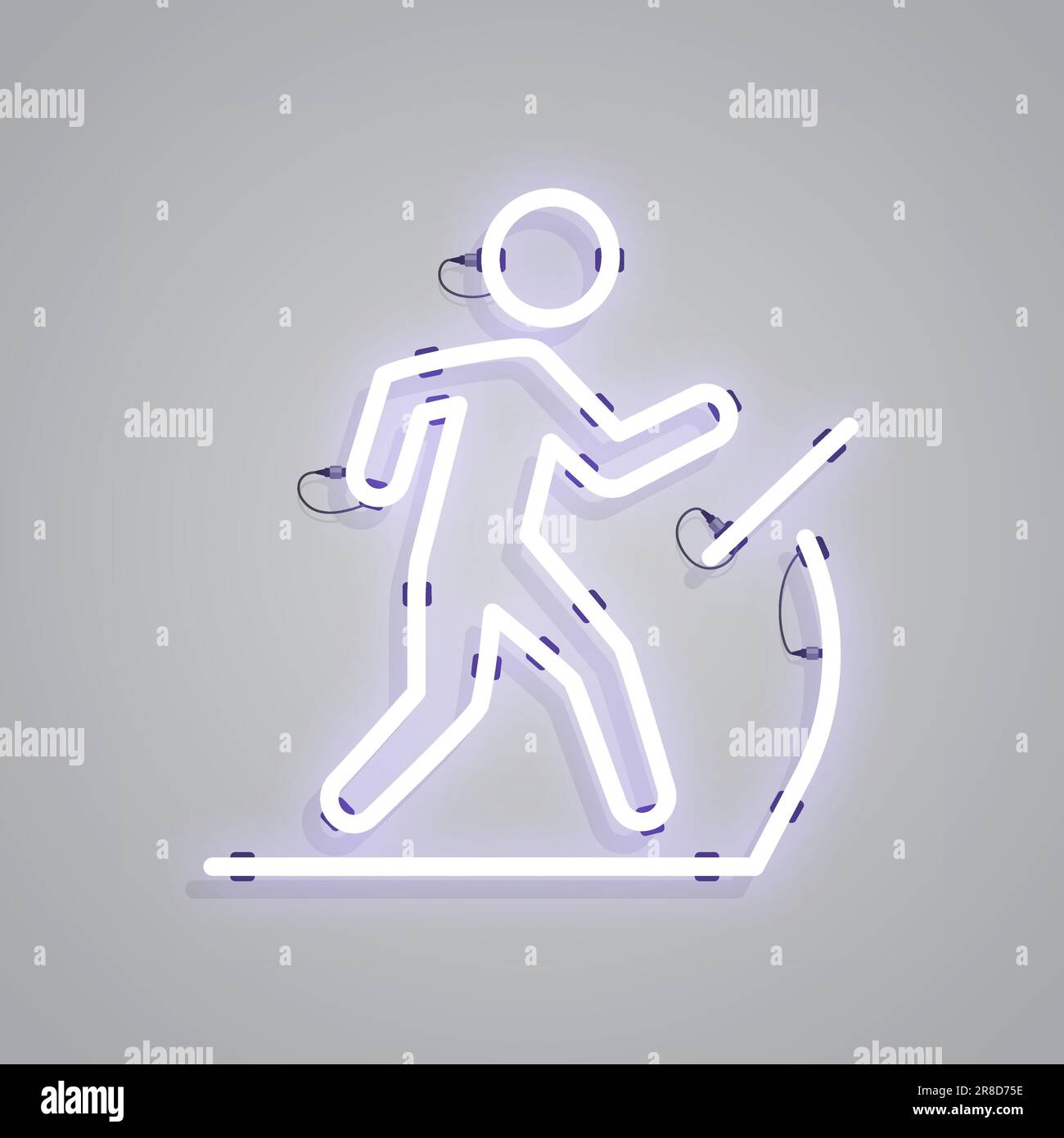 Cable running Stock Vector Images - Alamy