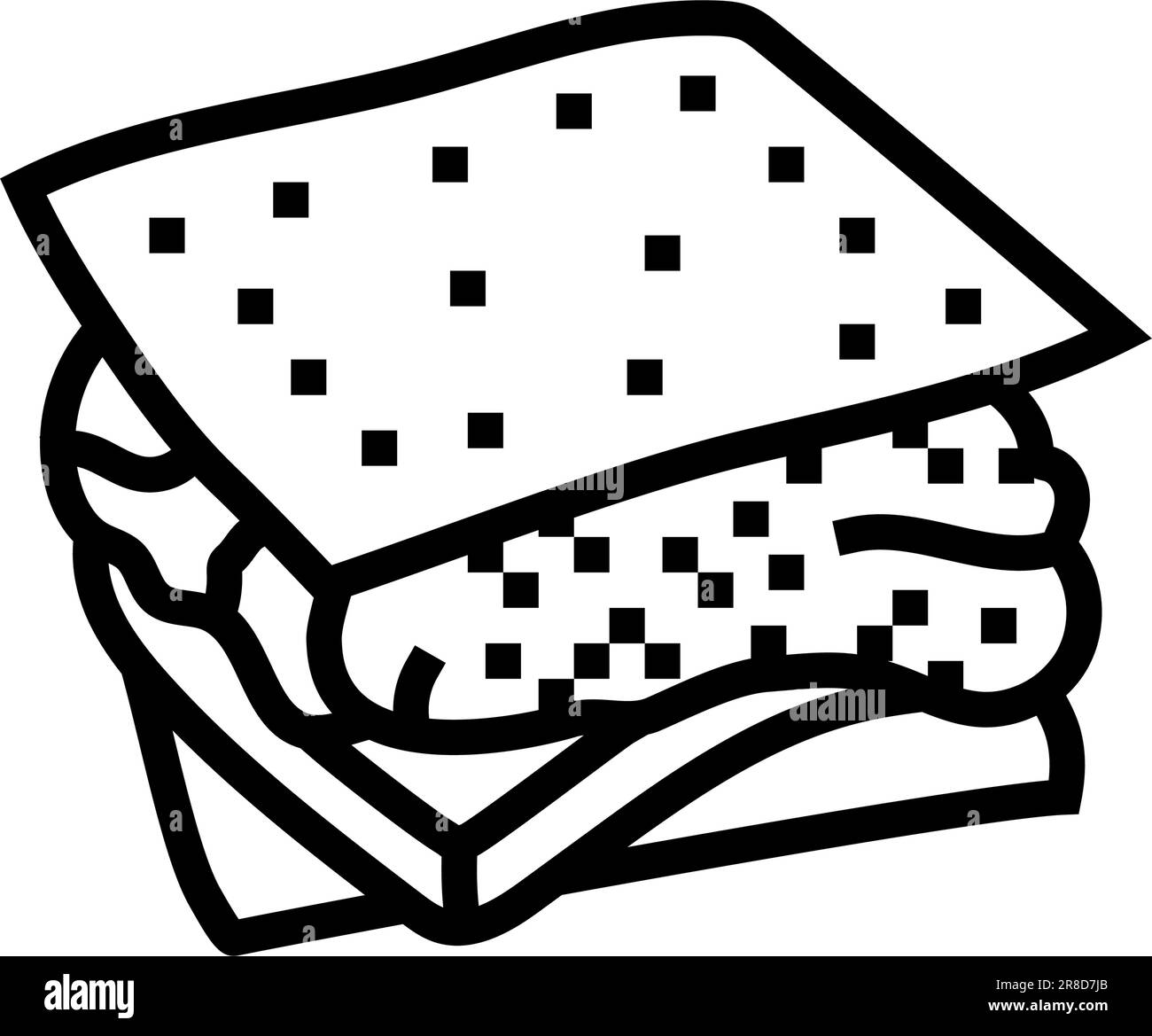 Smores Clipart Black And White