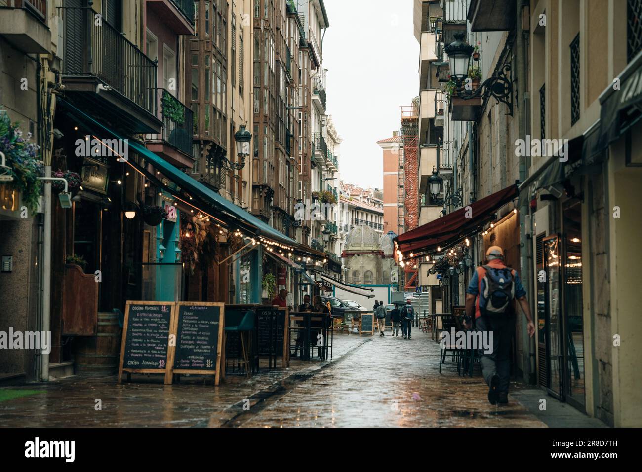 Santander spain cafe hi-res stock photography and images - Alamy
