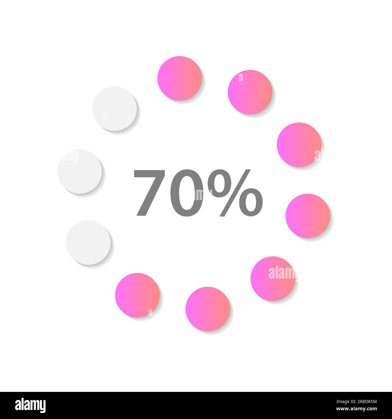 Circular statistical graphic Stock Vector Images - Alamy