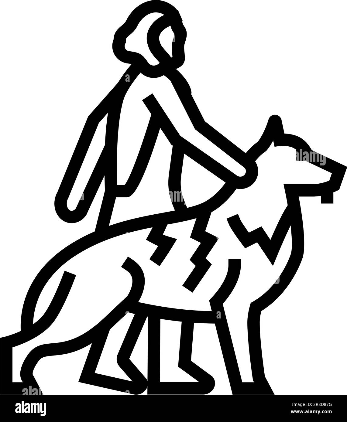 Domestication evolution Black and White Stock Photos & Images - Alamy