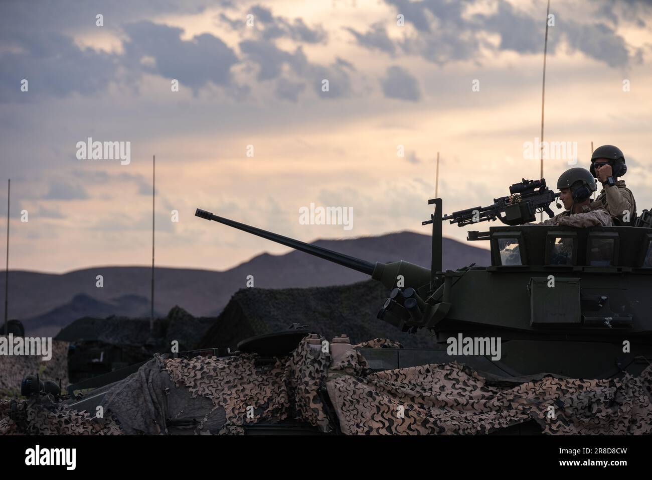 U.S. Marines with 4th Light Armored Reconnaissance Battalion, 4th ...