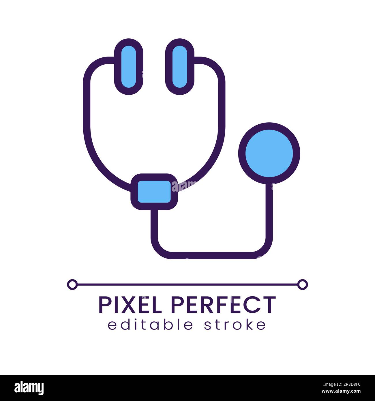 Stethoscope pixel perfect RGB color icon Stock Vector Image & Art - Alamy Stethoscope pixel perfect RGB color icon Stock Vector Image & Art - Alamy