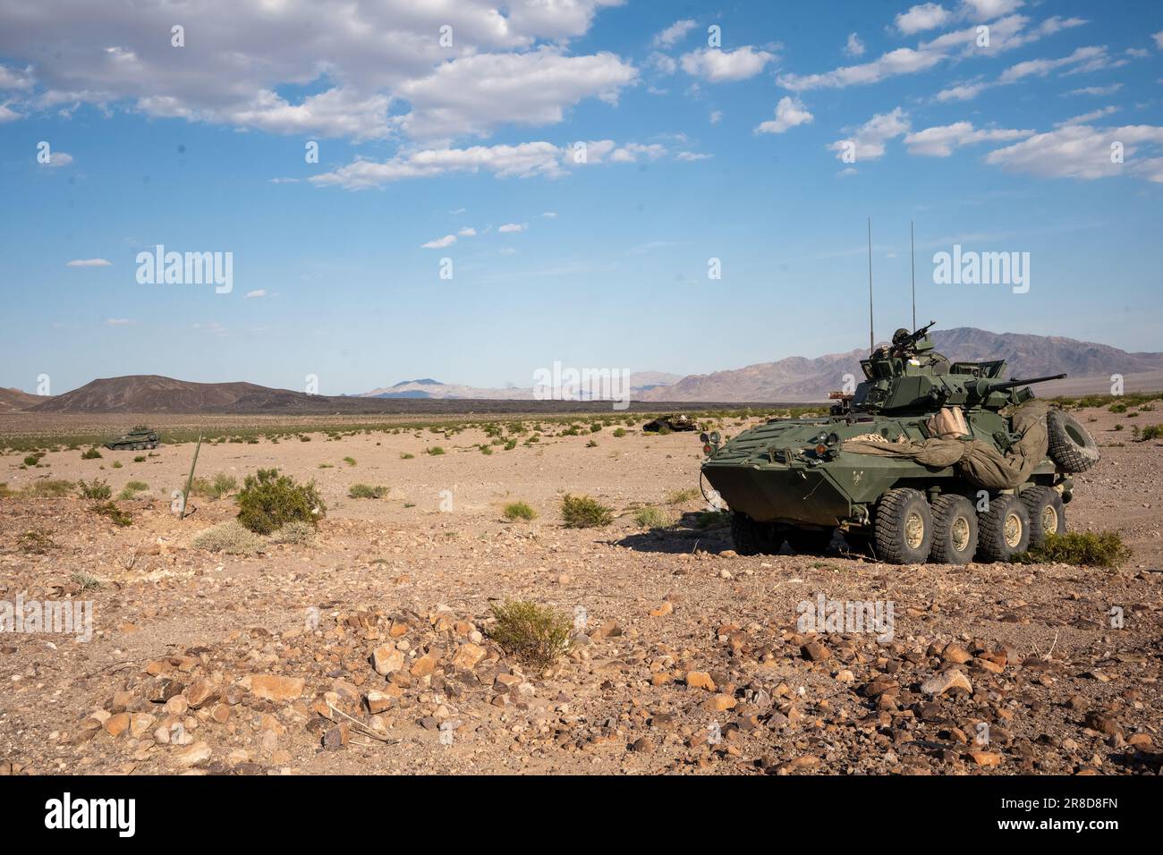 U.S. Marines with 4th Light Armored Reconnaissance Battalion, 4th ...