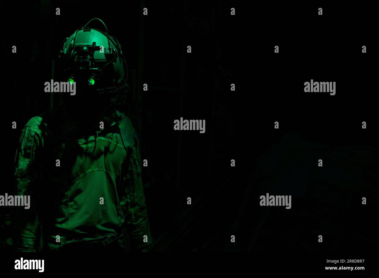 A loadmaster assigned to the 75th Expeditionary Airlift Squadron ...