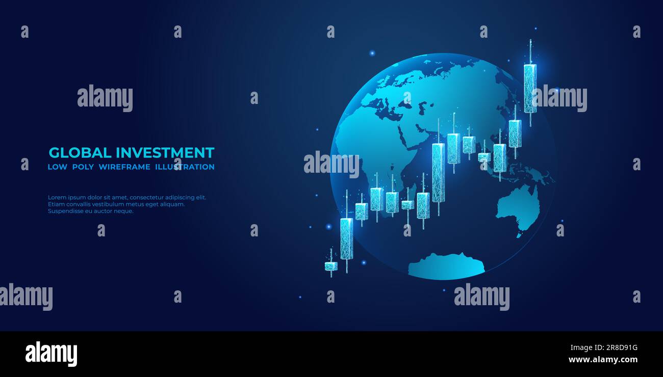 Digital finance concept concept background background technology earth ...