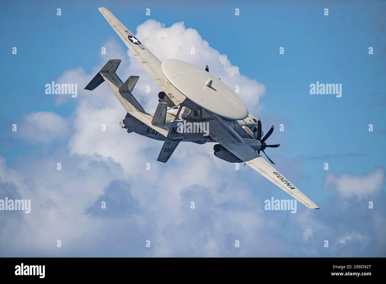 230618-N-DU622-1409 PACIFIC OCEAN (June 18, 2023) An E-2C Hawkeye from ...