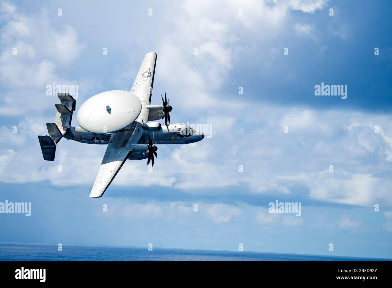 230618-N-KU796-1118 PACIFIC OCEAN (June 18, 2023) An E-2C Hawkeye from ...