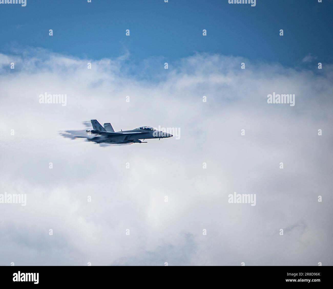 230618-N-XK462-1431 PACIFIC OCEAN (June 18, 2023) An F/A-18F Super Hornet from the “Fighting ...