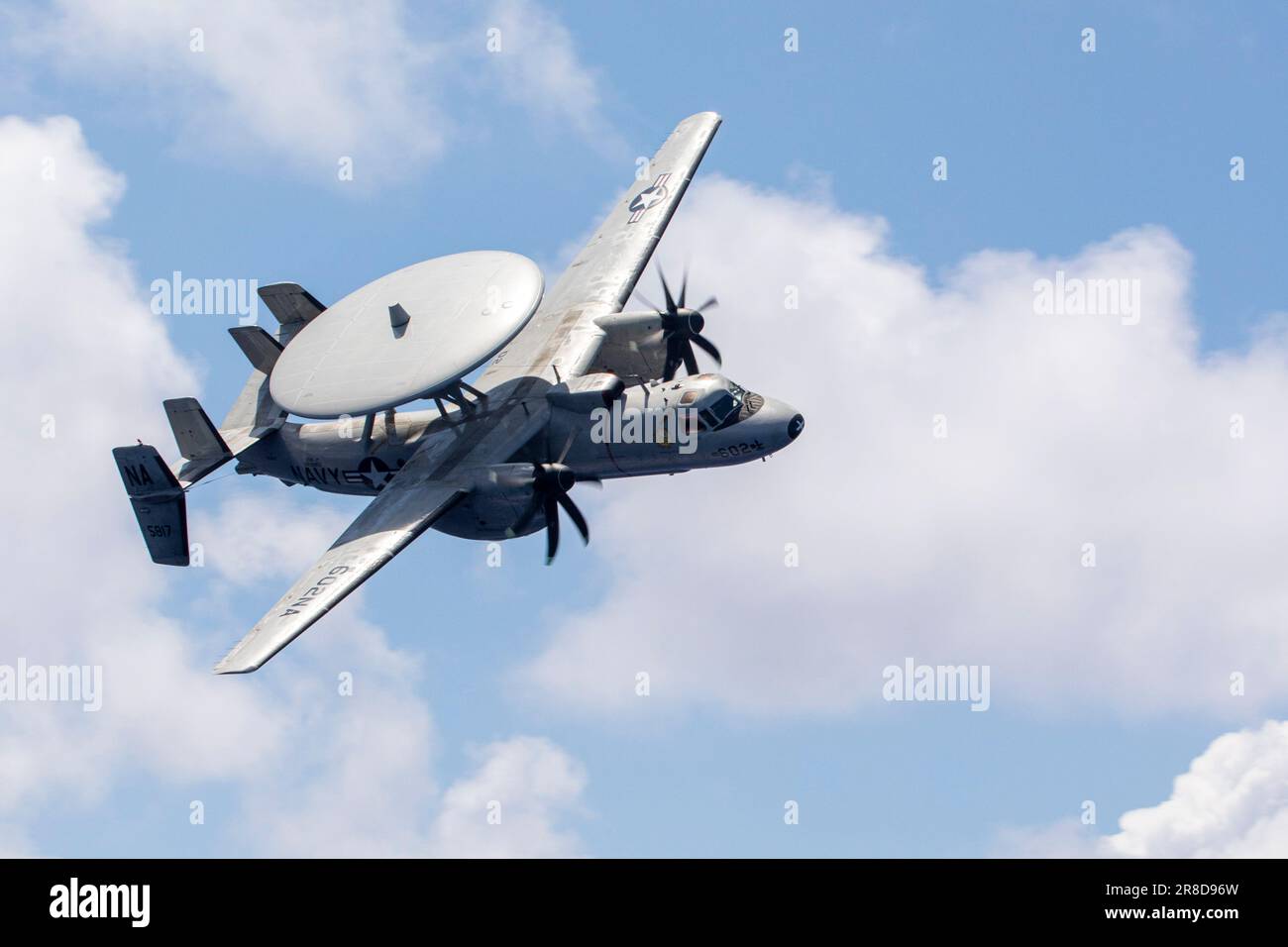 230618-N-PA221-1141 PACIFIC OCEAN (June 18, 2023) An E-2C Hawkeye from ...
