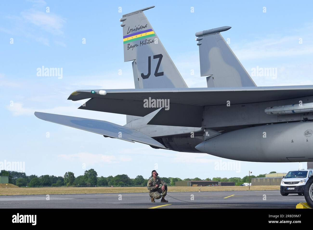 U.S. Air Force Senior Airman Jimmy Graves, a crew chief with the159th ...