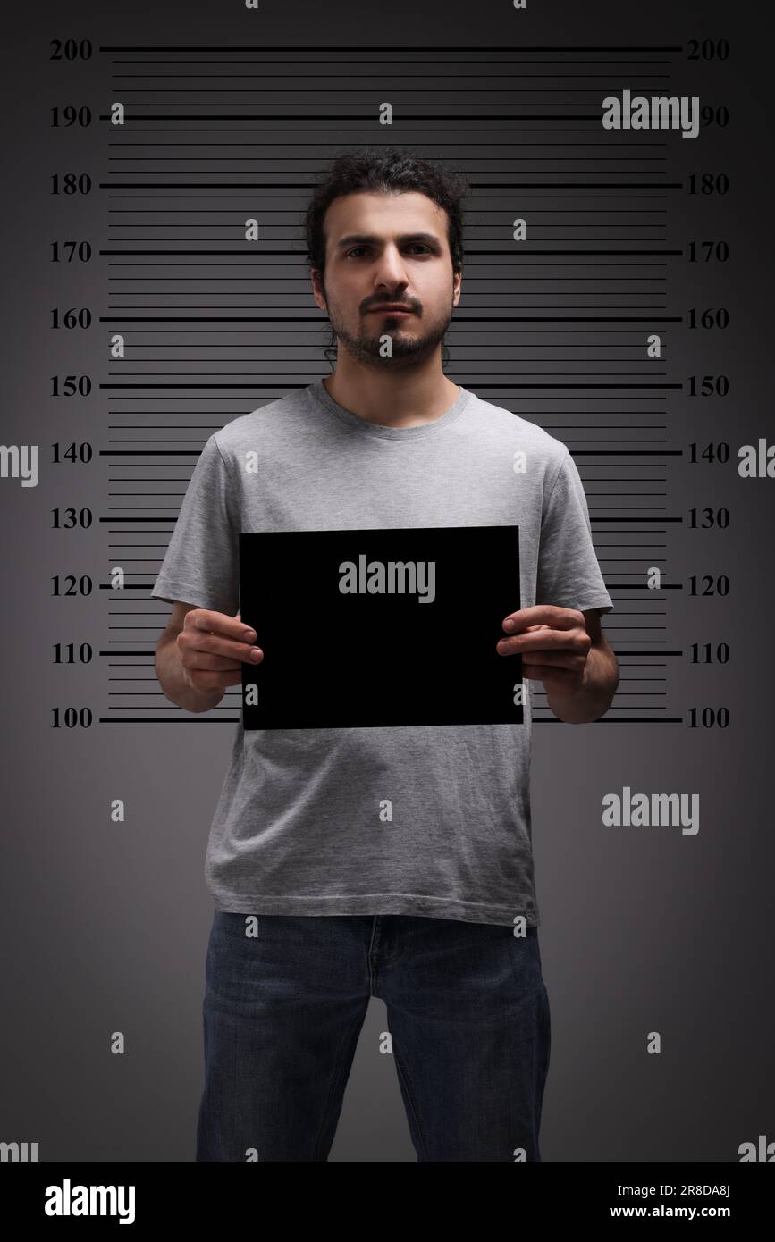 Police lineup mugshot board hi-res stock photography and images - Alamy