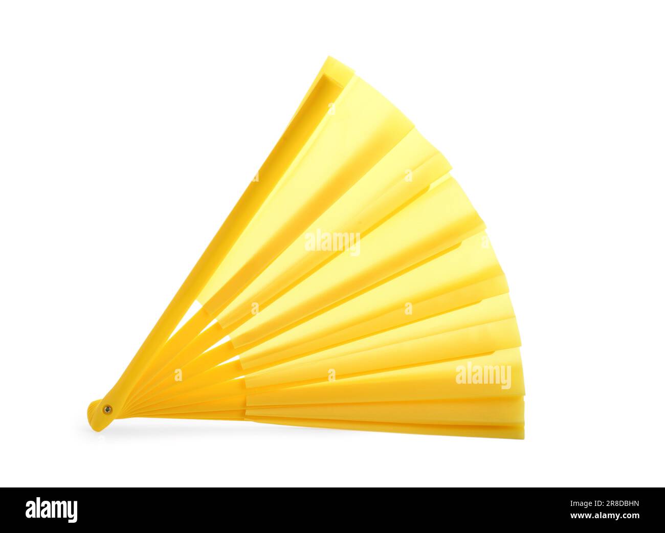 Bright yellow hand fan isolated on white Stock Photo - Alamy Bright yellow hand fan isolated on white Stock Photo - Alamy