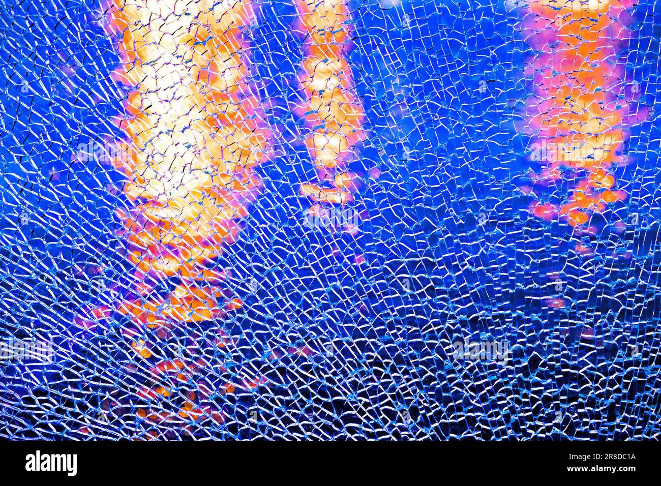 shattered glass pattern Monet monet style impressionist imressionism ...