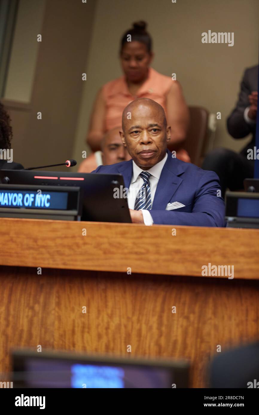New York, New York, USA. 20th June, 2023. Mr. Eric L. Adams New York ...