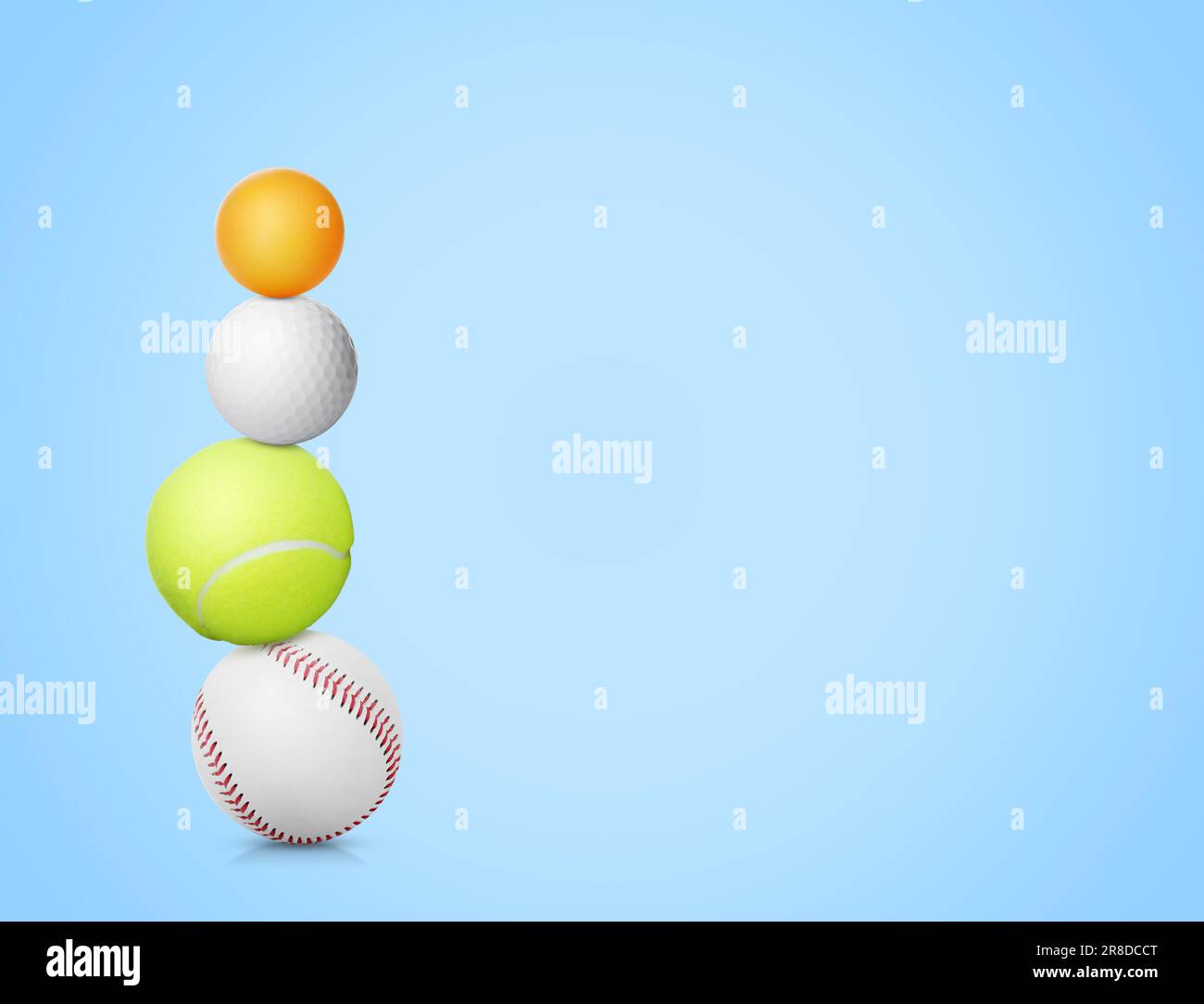 Stacked tennis balls hi-res stock photography and images - Alamy
