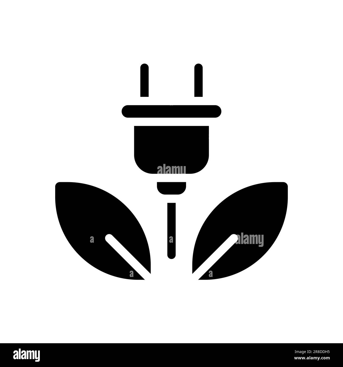 Clean energy icon solid Cut Out Stock Images & Pictures - Alamy