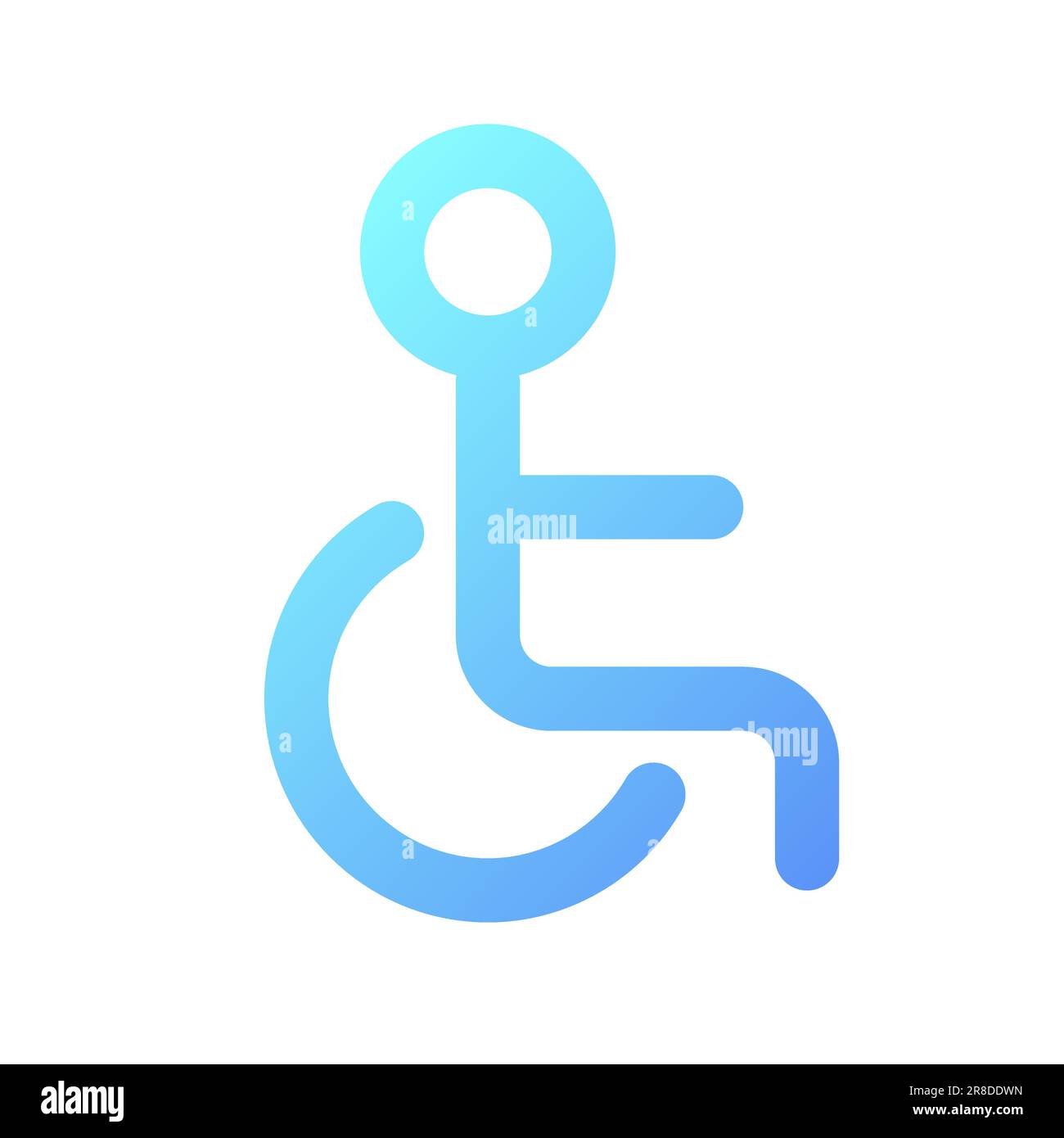 Disability pixel perfect gradient linear ui icon Stock Vector Image ... Disability pixel perfect gradient linear ui icon Stock Vector Image ...
