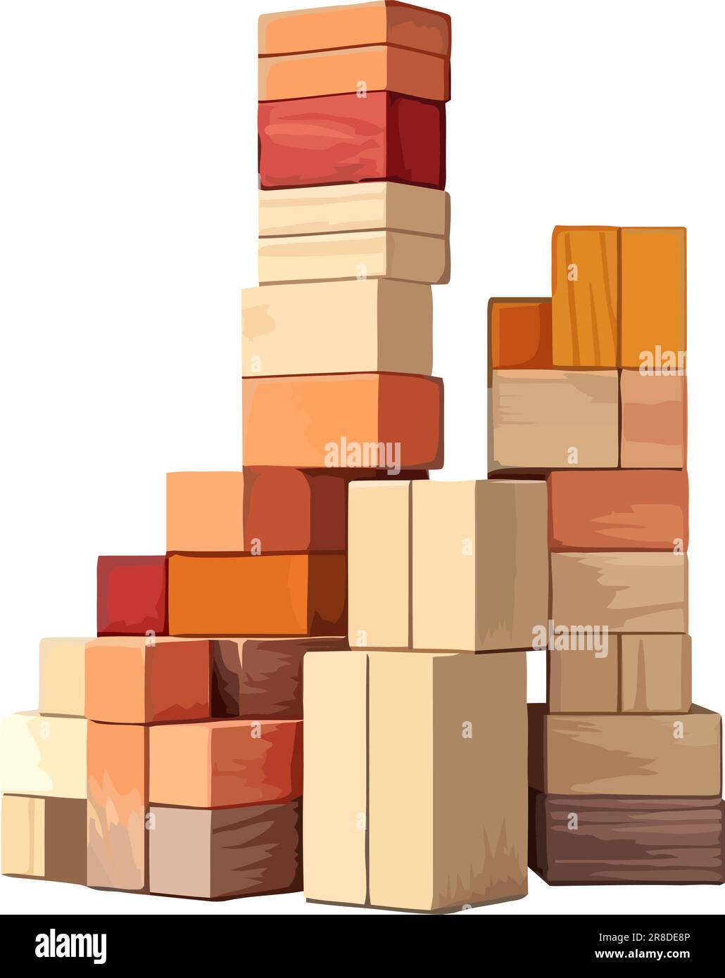 Stacked wooden blocks toy Stock Vector Image & Art - Alamy Stacked wooden blocks toy Stock Vector Image & Art - Alamy