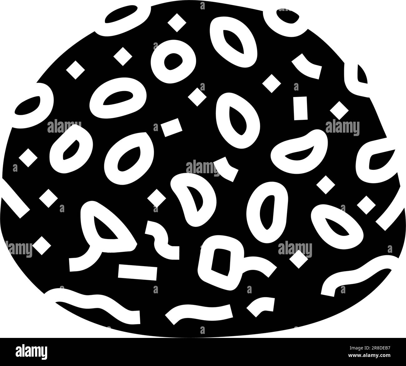 Top view fresh almond Black and White Stock Photos & Images - Alamy