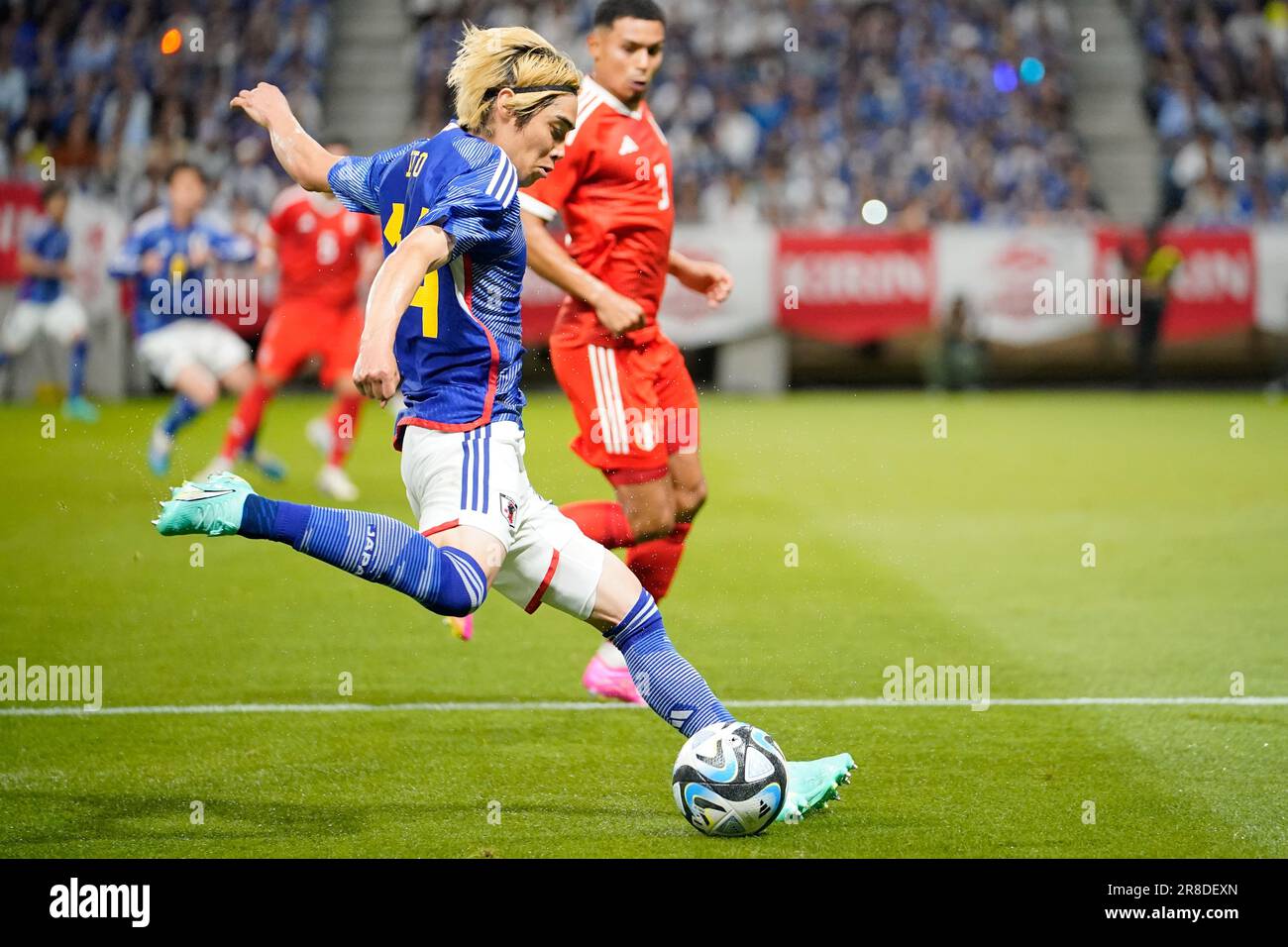 Suita, Japan. 20th June, 2023. Junya Ito (JPN) Football/Soccer : Kirin ...