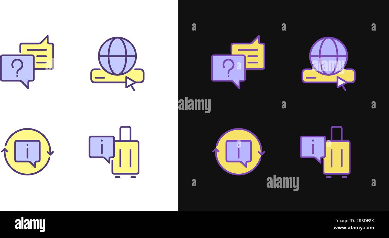 Actual information for customers pixel perfect light and dark theme ...