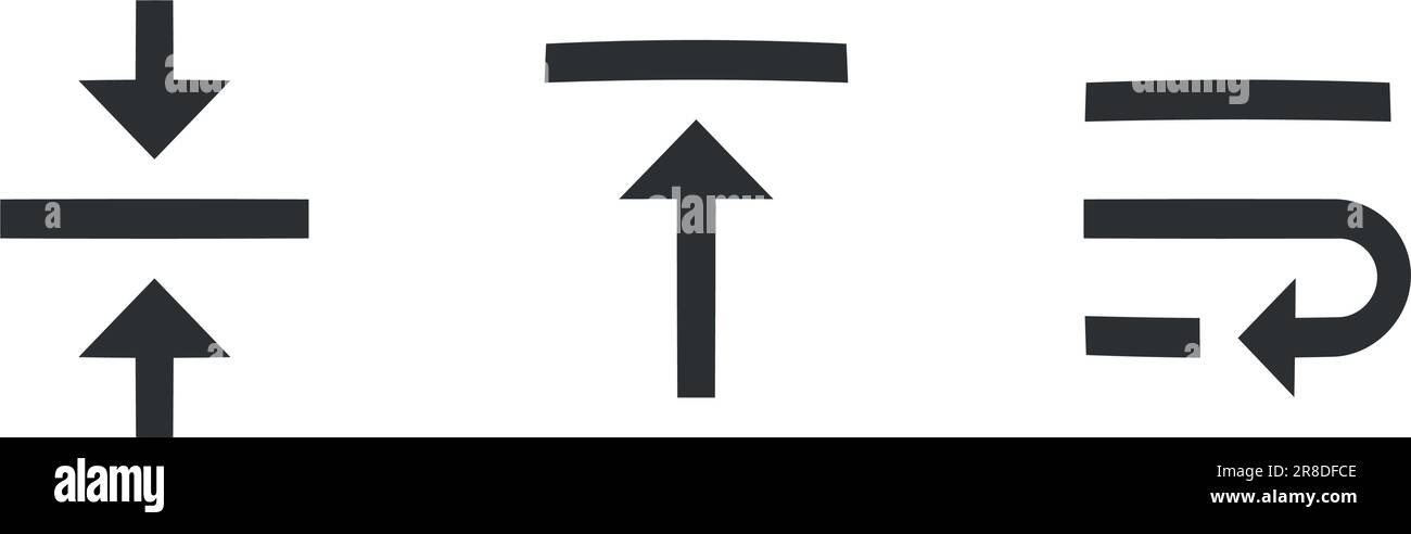 Set of 3 icons Editor. Line icons collection. modern trend in the style ...