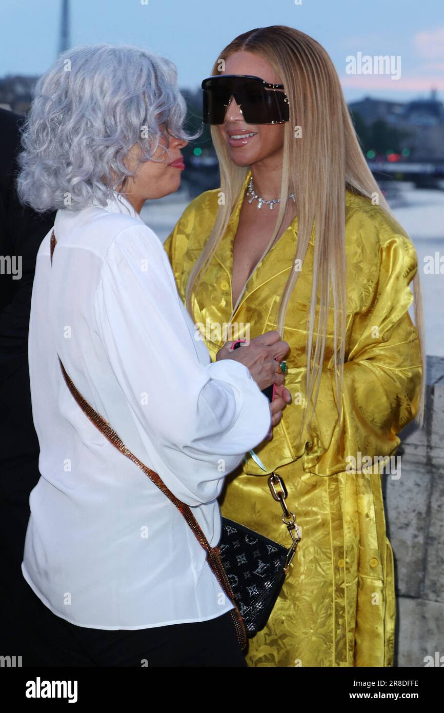 Paris, France. 20/06/2023, Beyonce attend the Louis Vuitton Spring ...