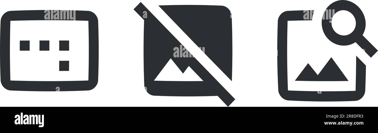 Set of 3 icons Image. Creative business solutions icon set. modern ...