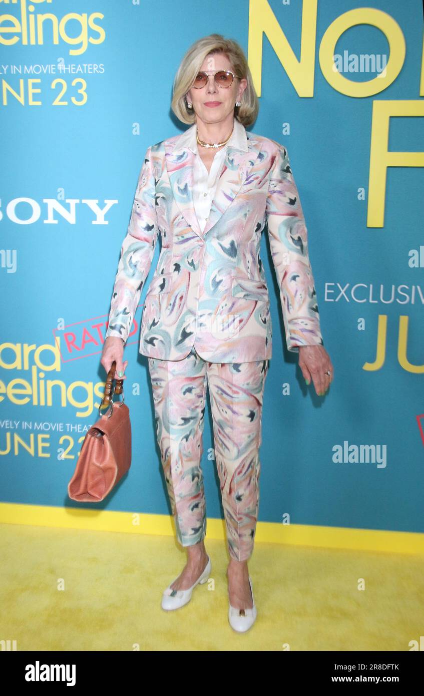 New York, NY, USA. 20th June, 2023. Christine Baranski at the premiere ...
