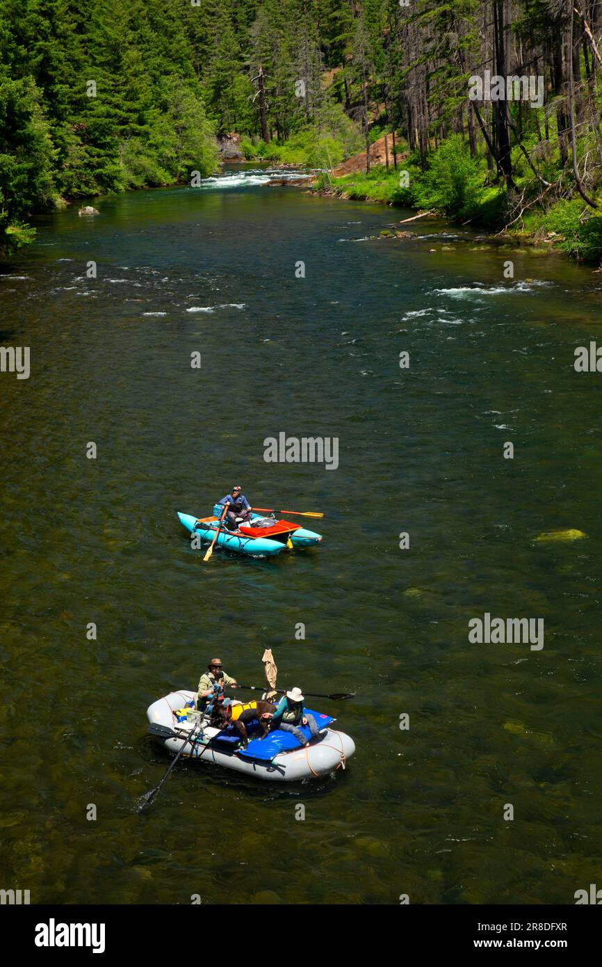 Floating the North Umpqua Wild and Scenic River, Umpqua National Forest ...