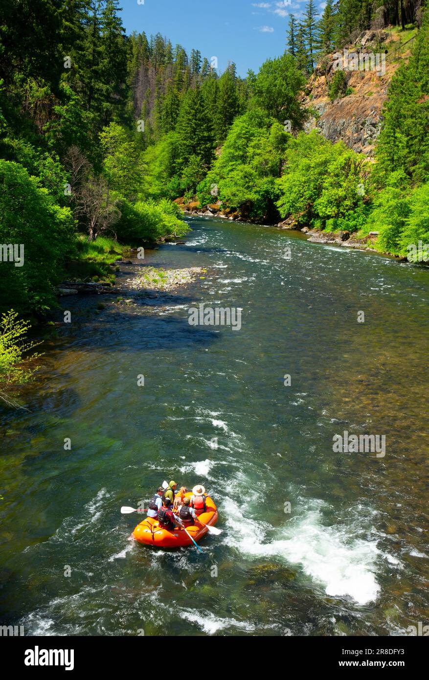 Floating the North Umpqua Wild and Scenic River, Umpqua National Forest ...