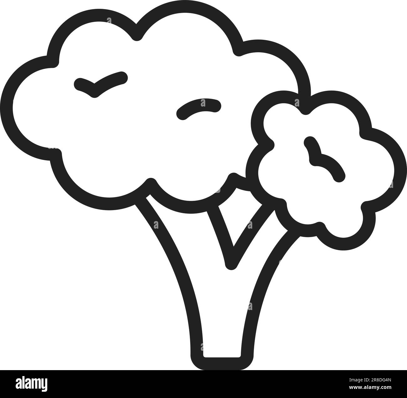 Broccoli Icon Image Stock Vector Image & Art - Alamy