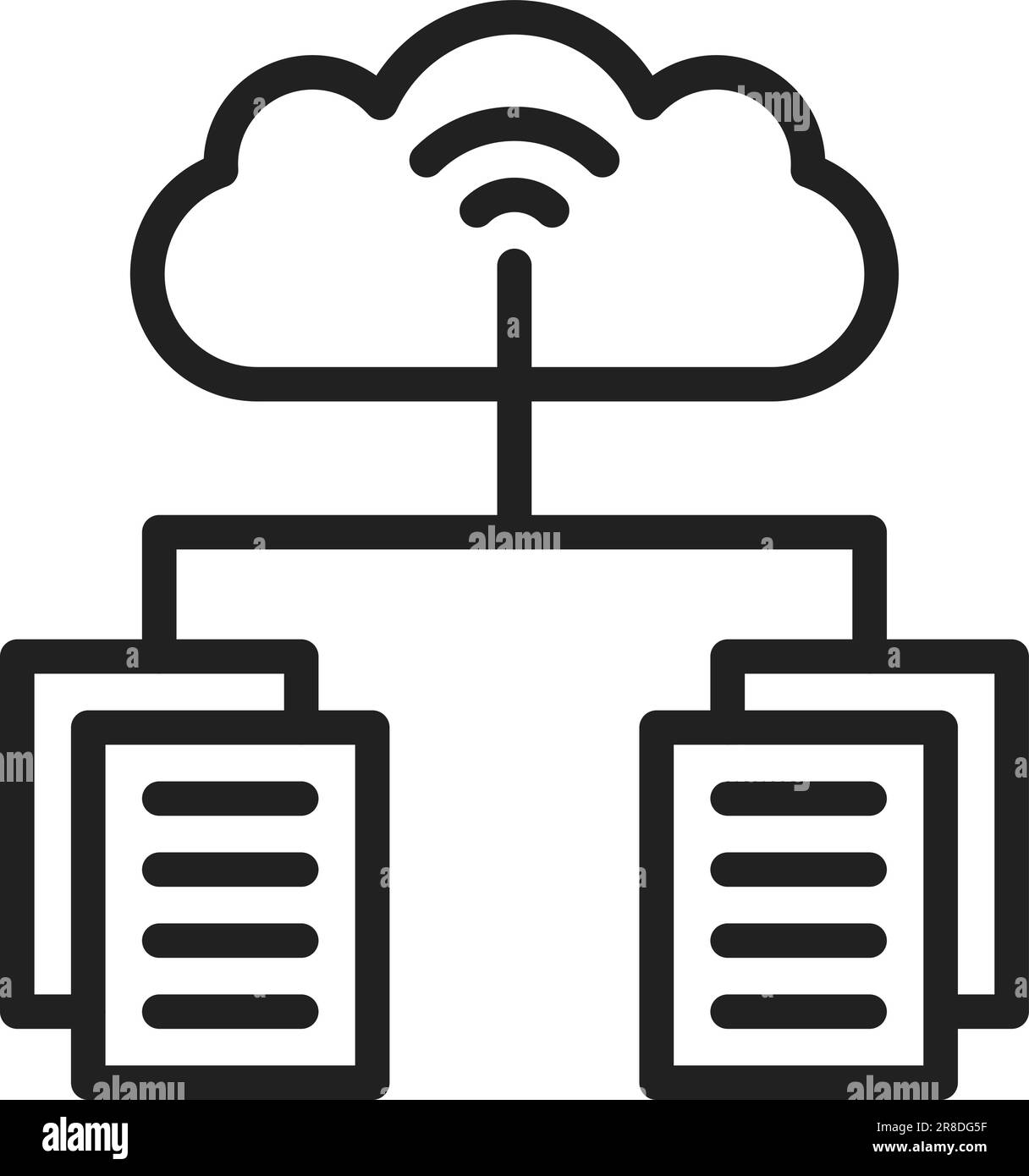 Data backup image Stock Vector Images - Alamy