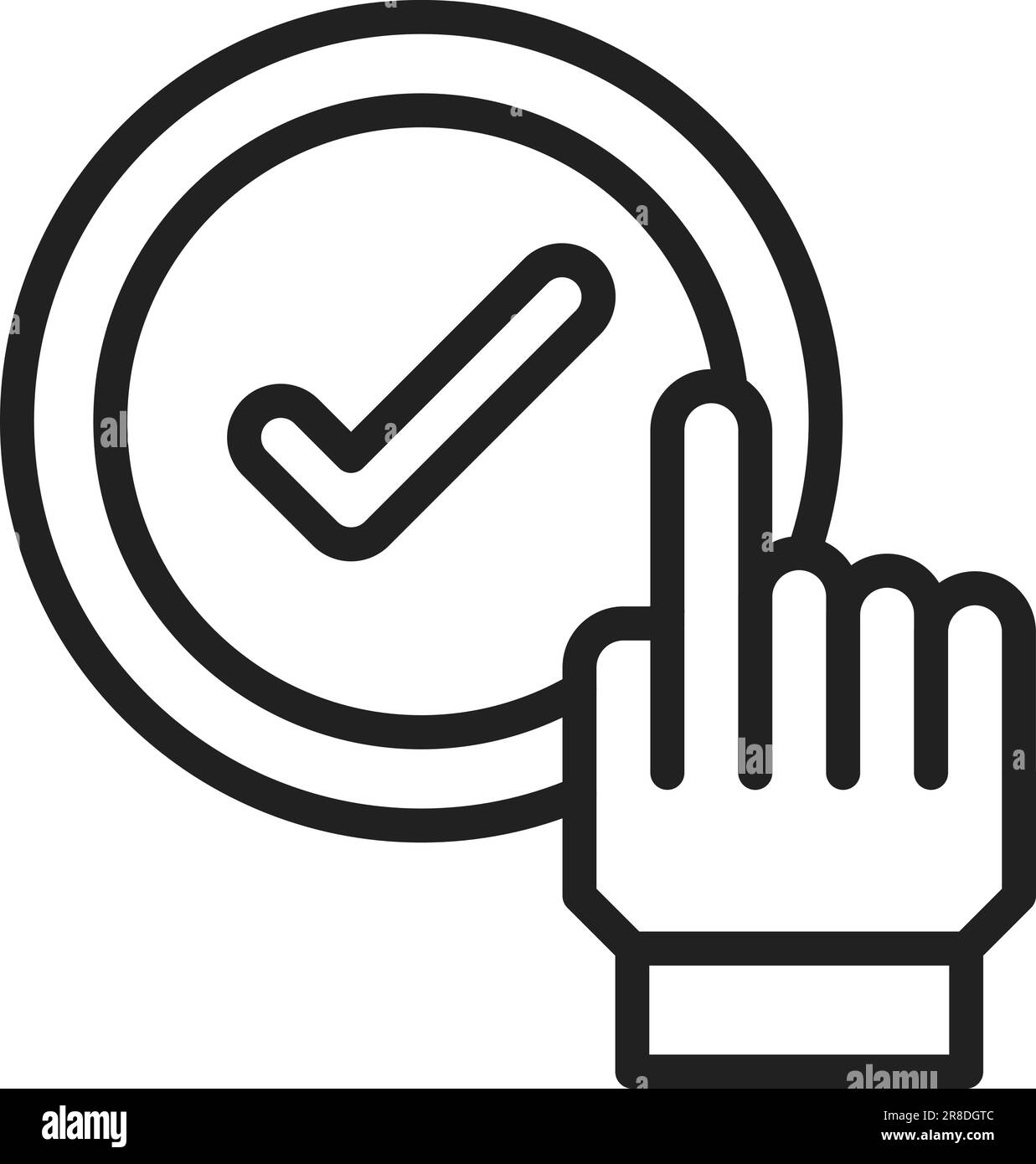 Checkmark Icon Image Stock Vector Image & Art - Alamy